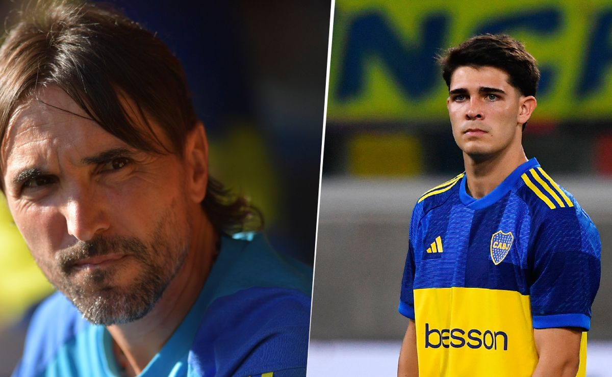 La explicación de Diego Martínez sobre por qué sacó a Taborda en Boca