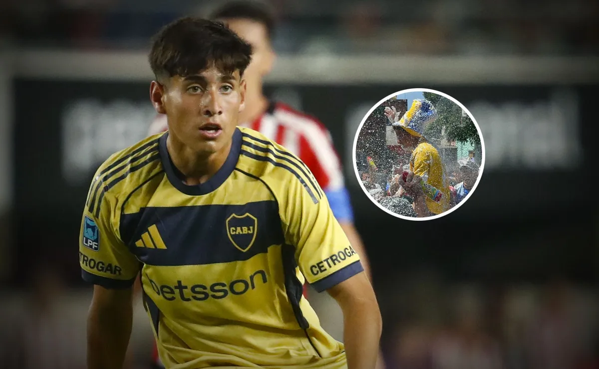 El emotivo recibimiento que tuvo Tomás Aranda tras su debut con la ...