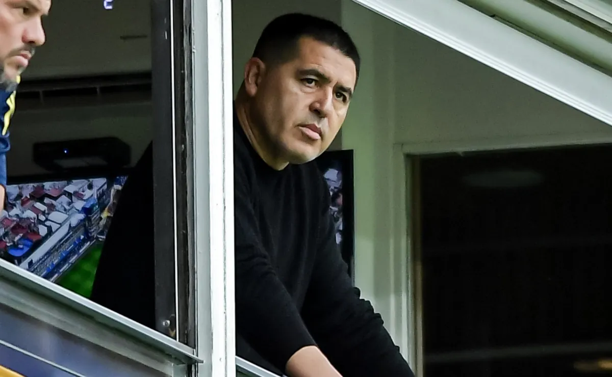 Riquelme bajó al vestuario luego de la eliminación de Boca